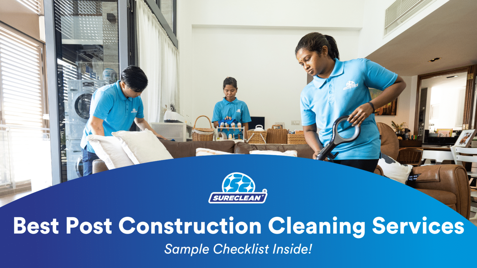 Best Post Construction Cleaning Services | Sureclean Singapore