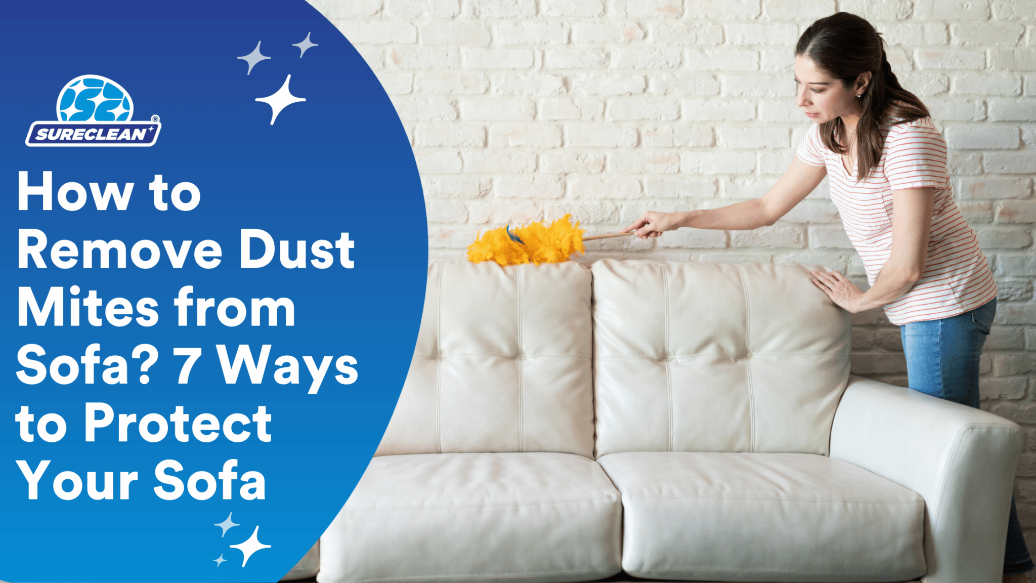 How To Remove Dust Mites From Sofa | Sureclean
